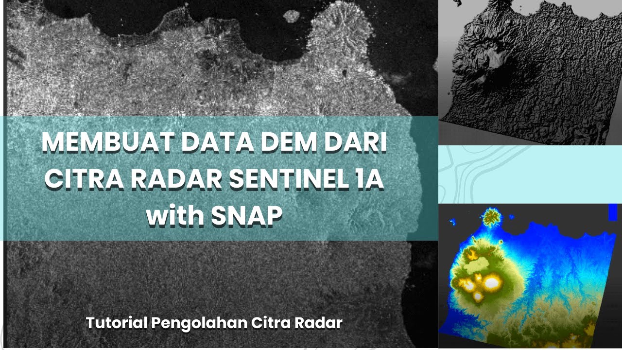 Membuat Data DEM menggunakan citra Radar Sentinel 1A - YouTube