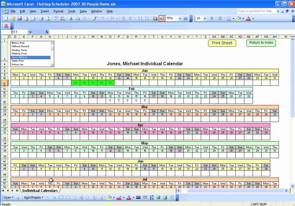 How Holiday Scheduler works - YouTube