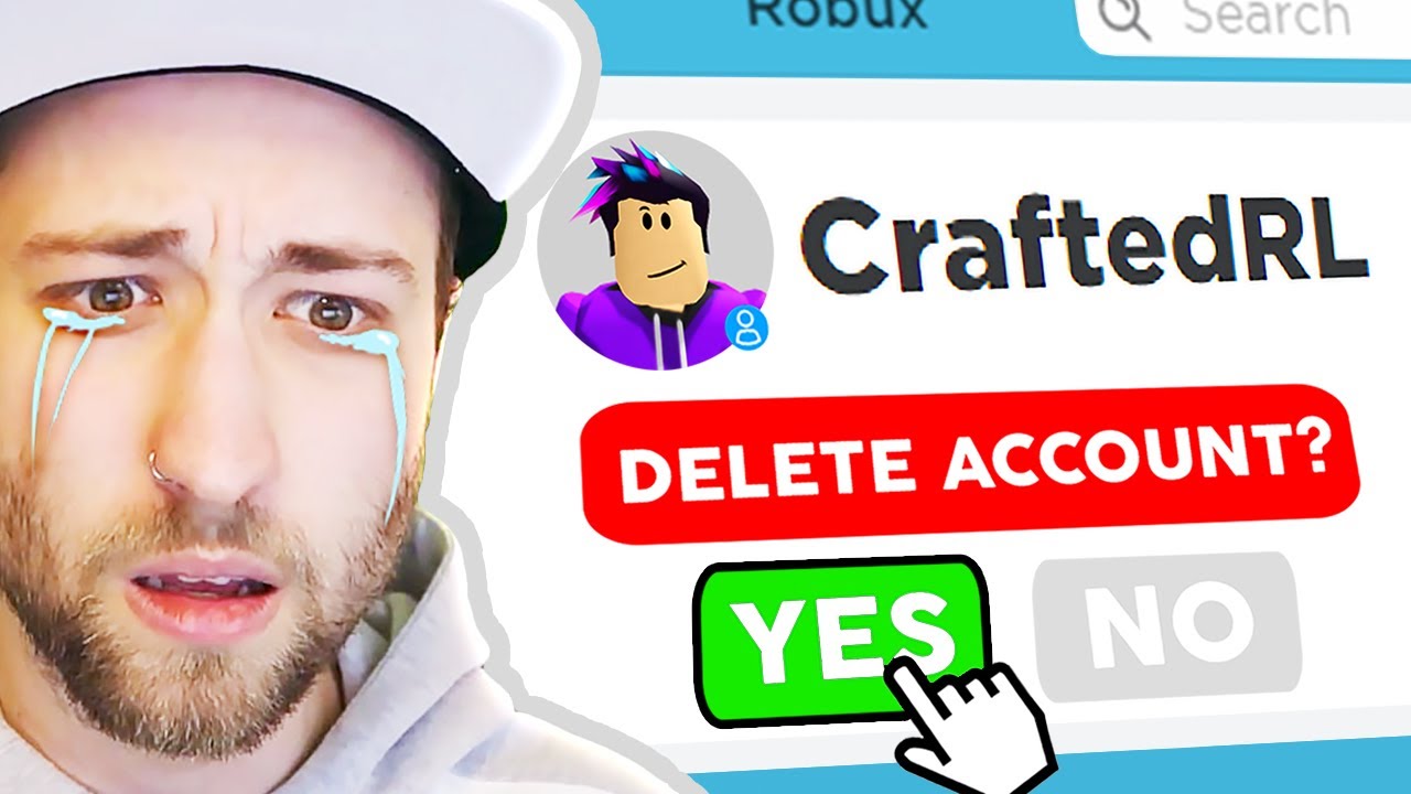GOODBYE CraftedRL Roblox Account.. - YouTube