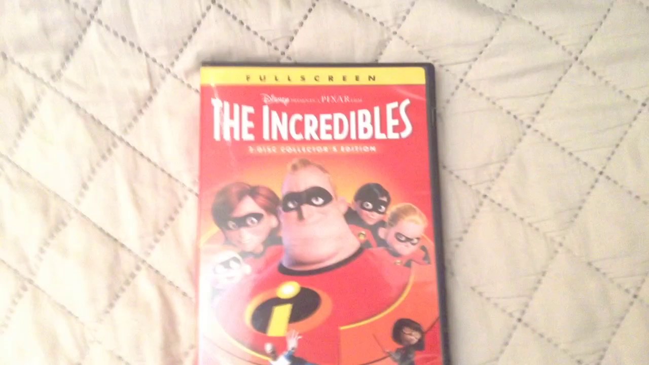 The Incredibles DVD Overview - YouTube