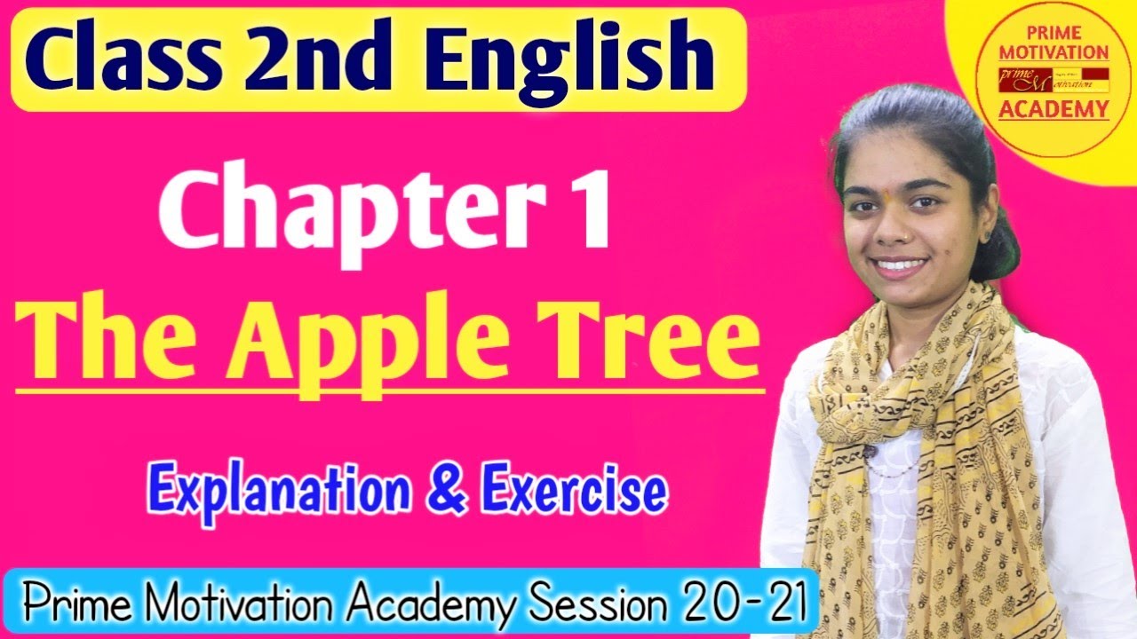 Chapter 1 | The Apple Tree | Class 2nd | Unit 1 | English | Explanation ...