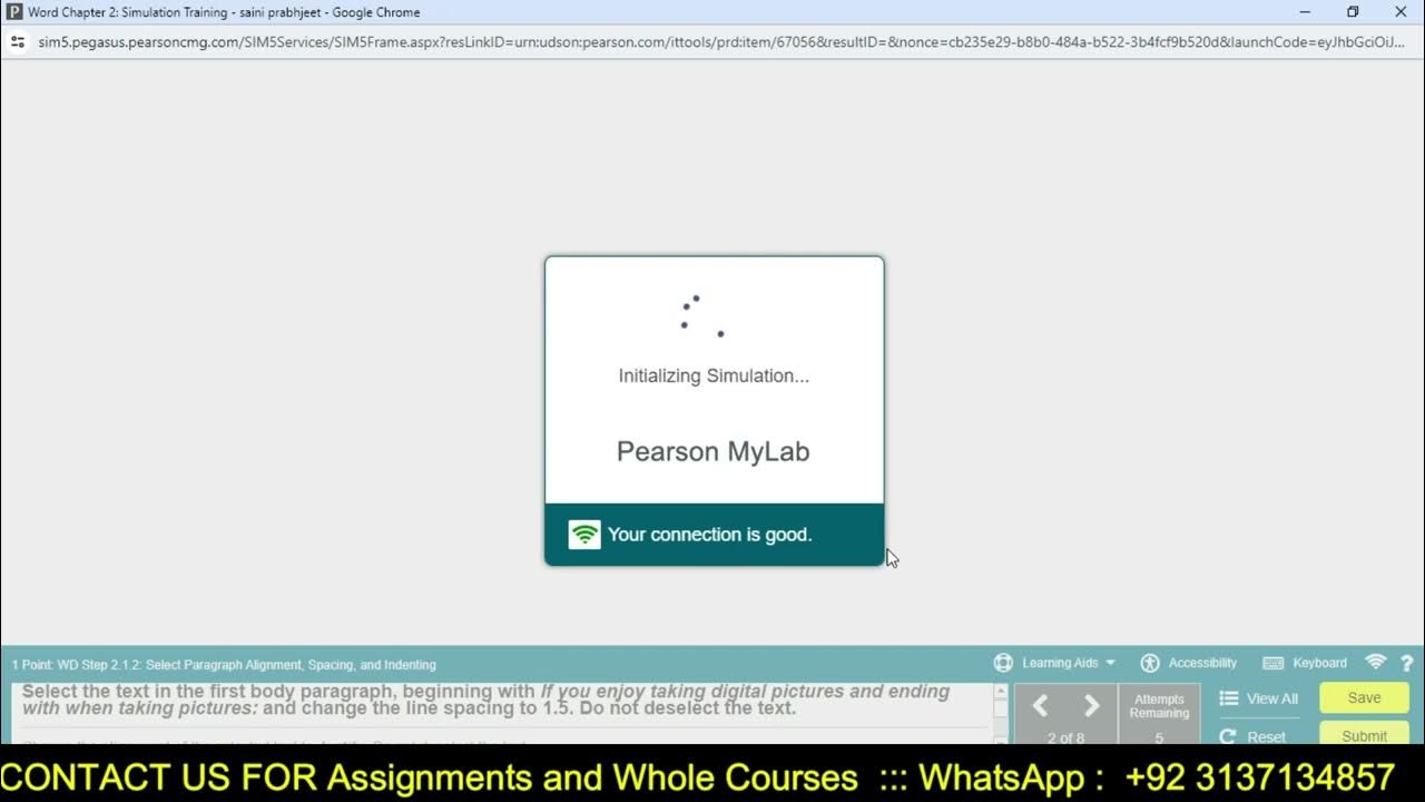 Word Chapter 2: Simulation Training | Simulation Exam | Simulation ...