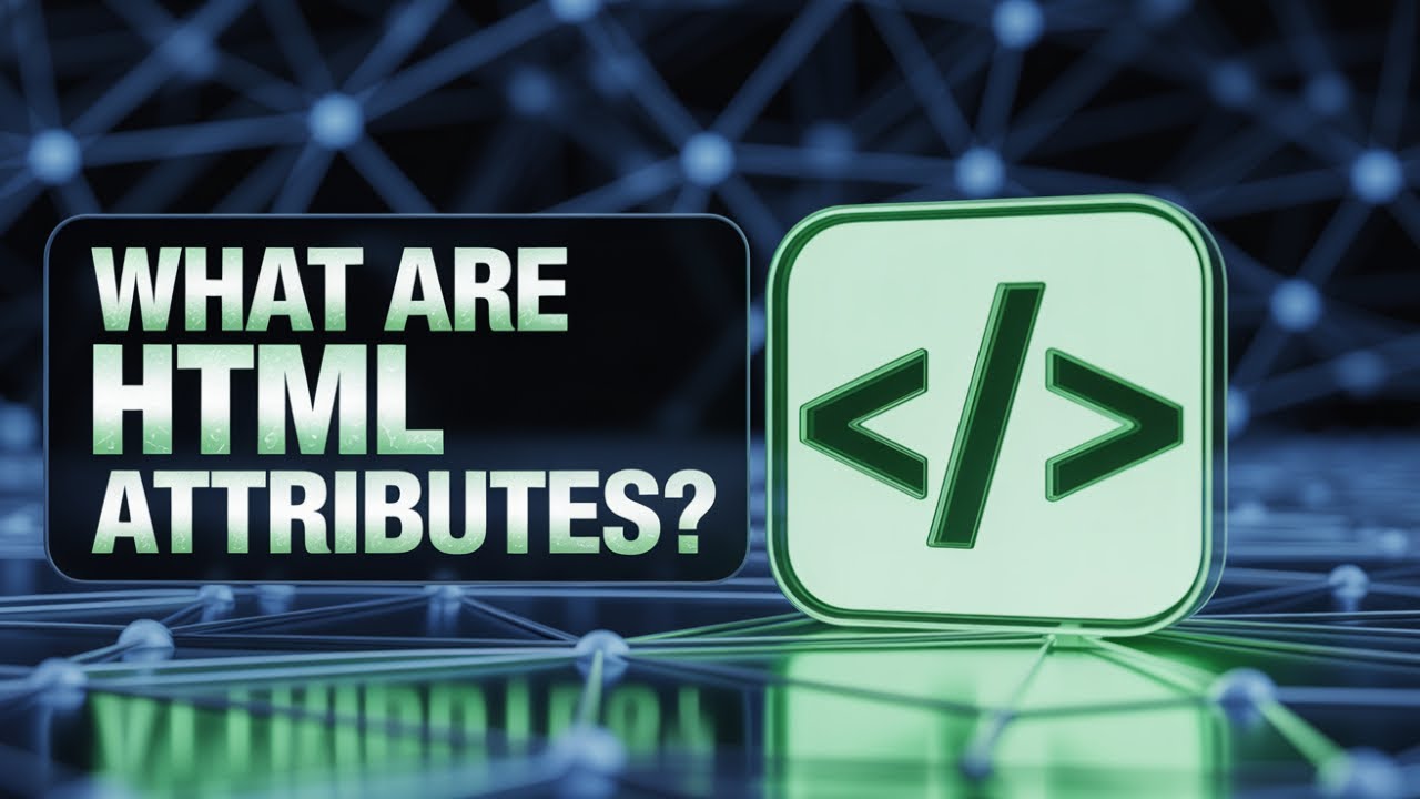 what are html attributes part 4 | Html for beginners in Hindi - YouTube
