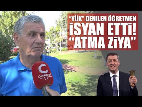 Öğretmenden, Bakan Ziya Selçuk’a çok sert tepki; “Onun gibi zengin değiliz”.