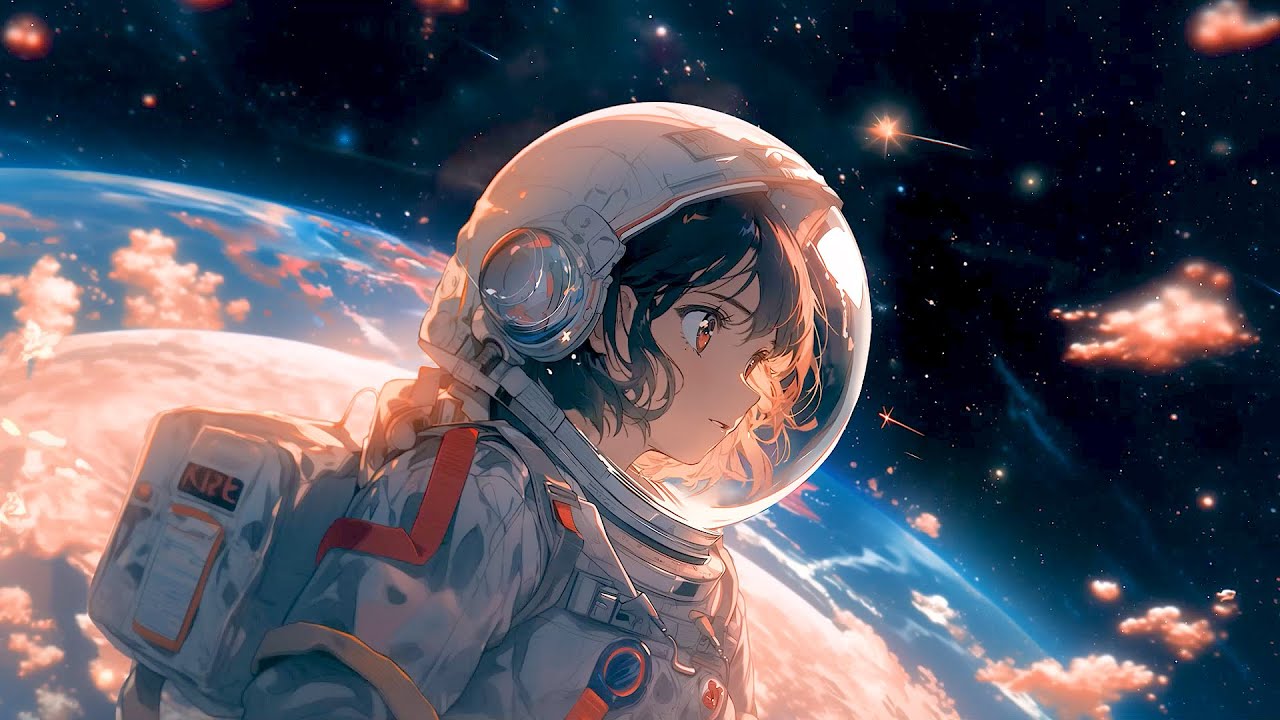 Flying In The Space 🌌 Lofi Night Vibes 🌌 Space Lofi Songs To Make You ...