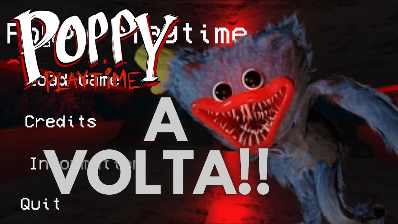 Jogando uma fangame de poppy playtime!!! (Poppy Playtime:Security ...