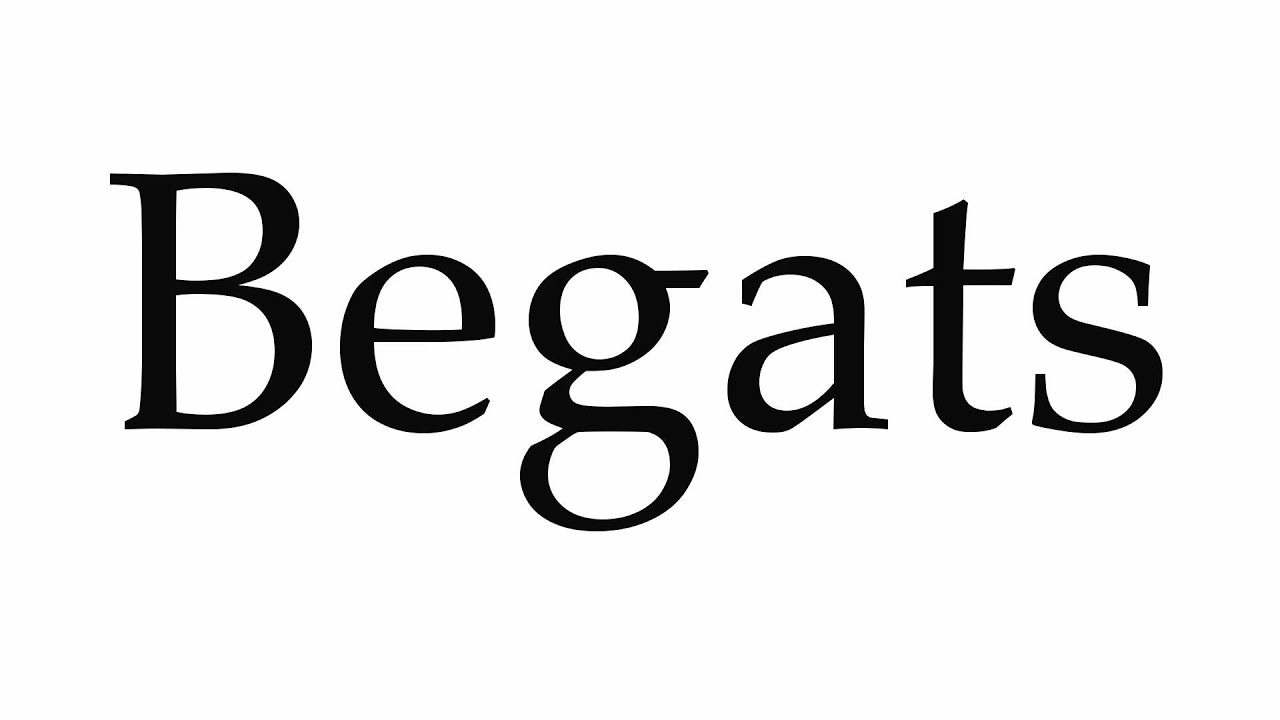 How to Pronounce Begats - YouTube