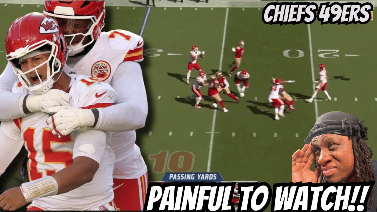 REACTING TO Kansas City Chiefs vs. San Francisco 49ers - YouTube