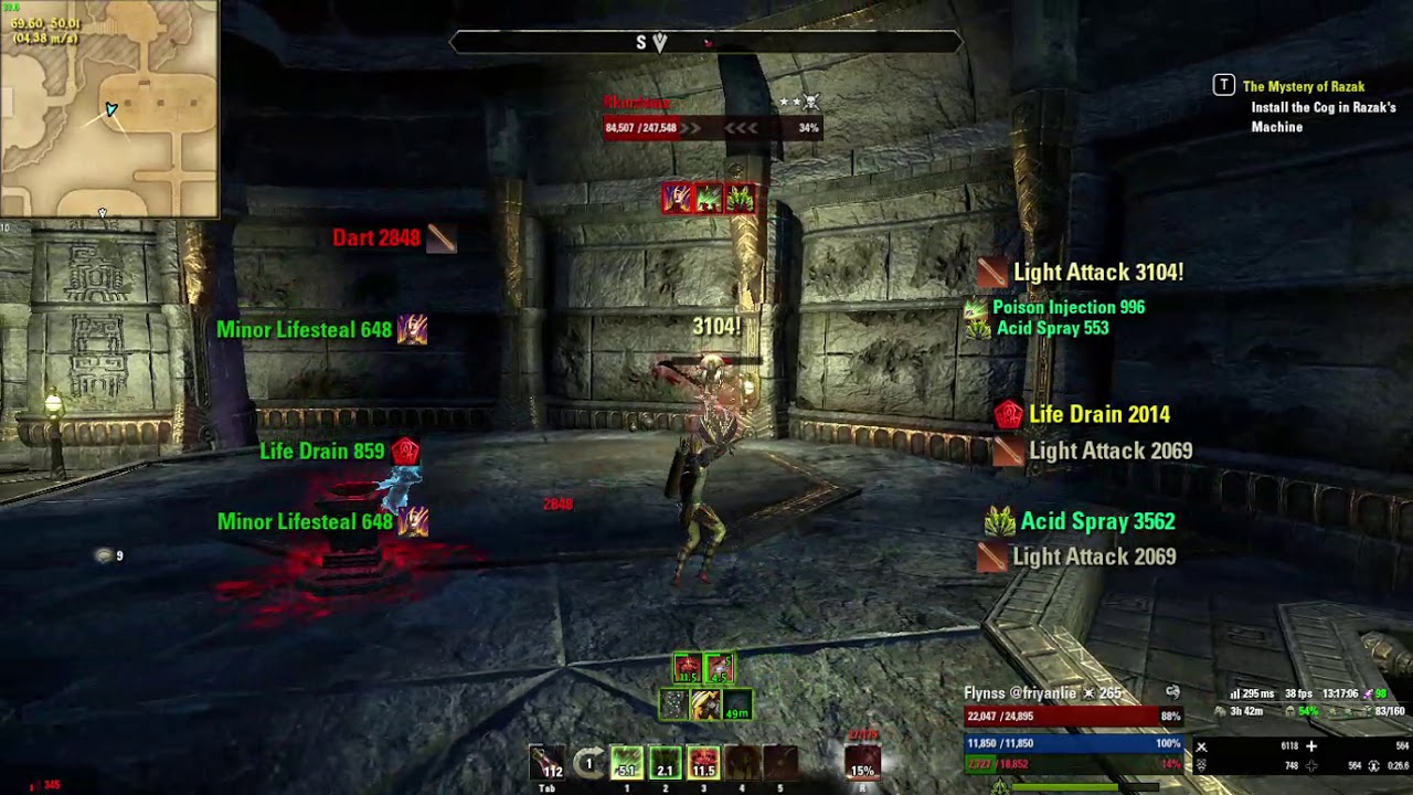 Elder Scrolls Online (ESO) - Rkurdamz - Razak's Wheel - YouTube