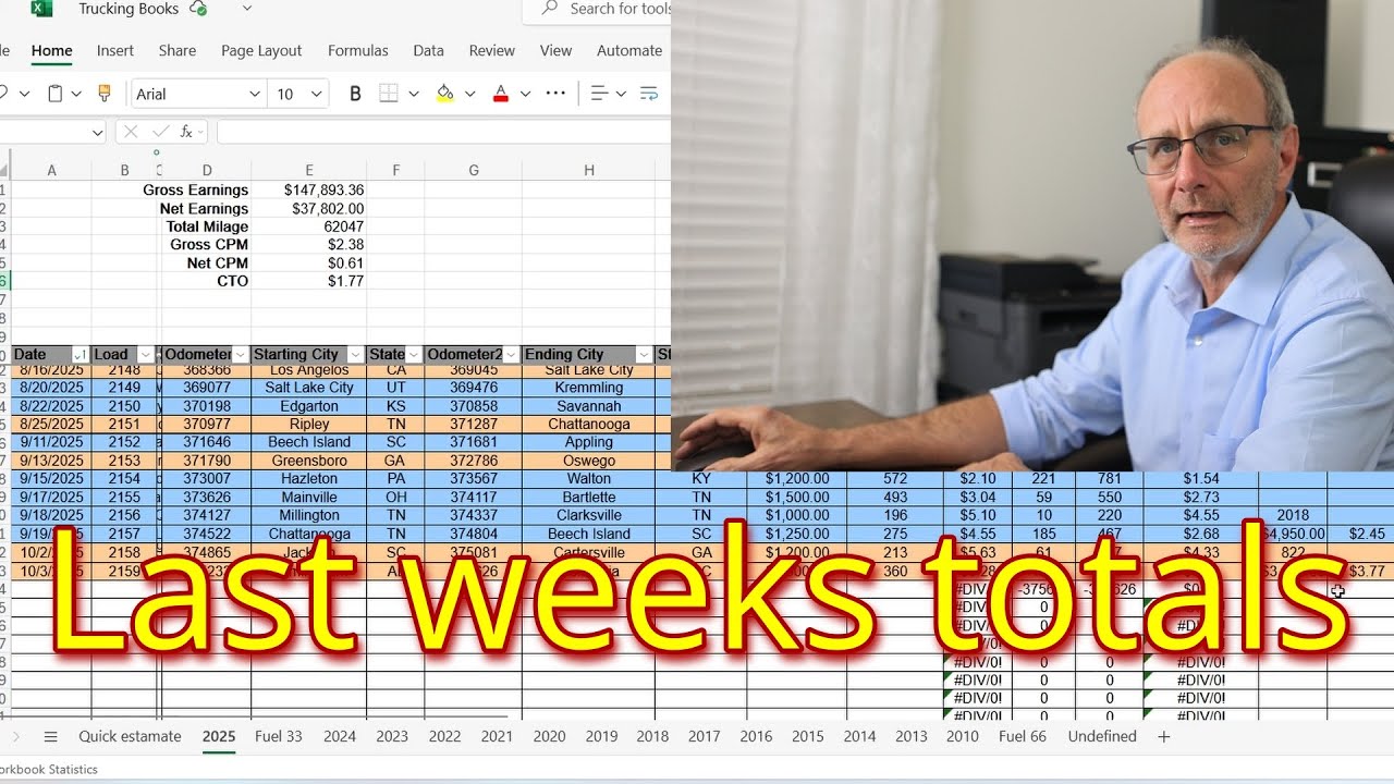 Last weeks numbers - YouTube