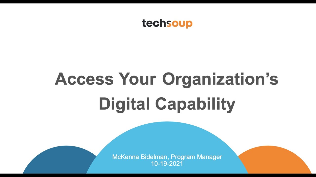 Assess Your Organization's Digital Capability - YouTube