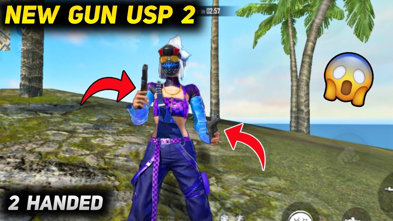 New Gun USP 2 | Double USP Like Vector Gun - Free Fire New Weapon USP 2 ...