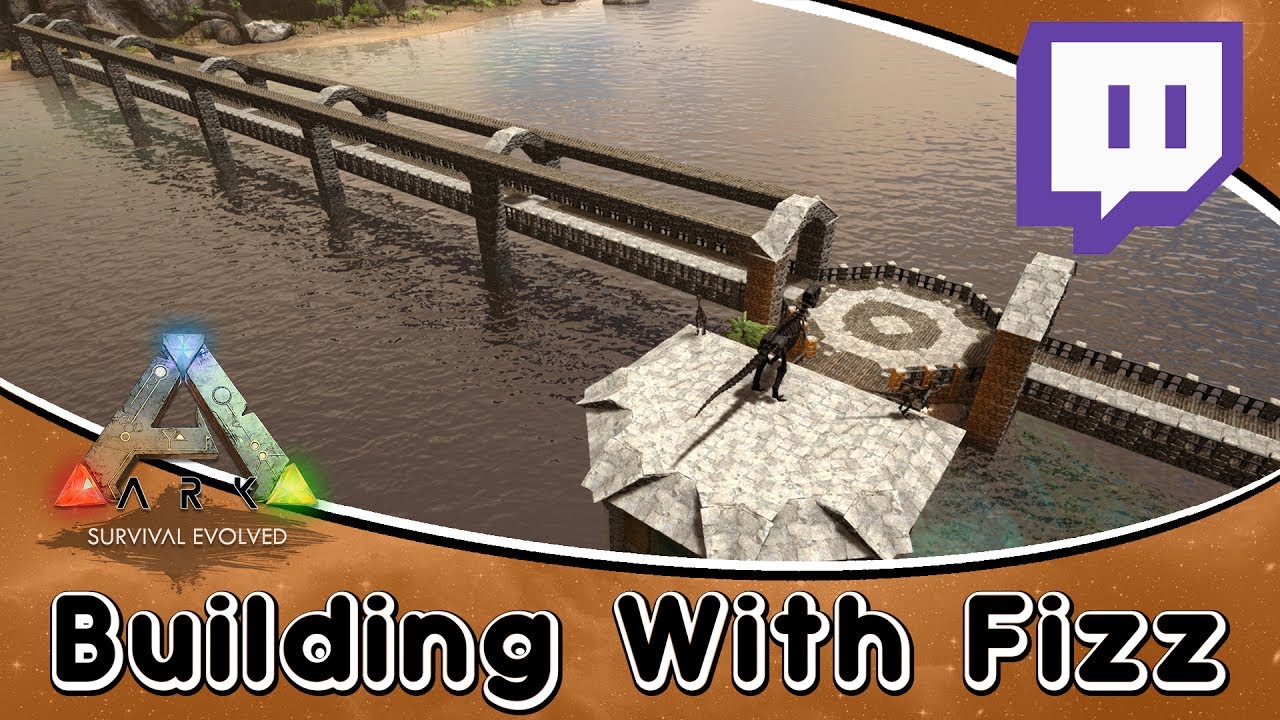 ARK:Step By Step Building w/ Fizz :: Season 5 Arena Bridge Modded - YouTube