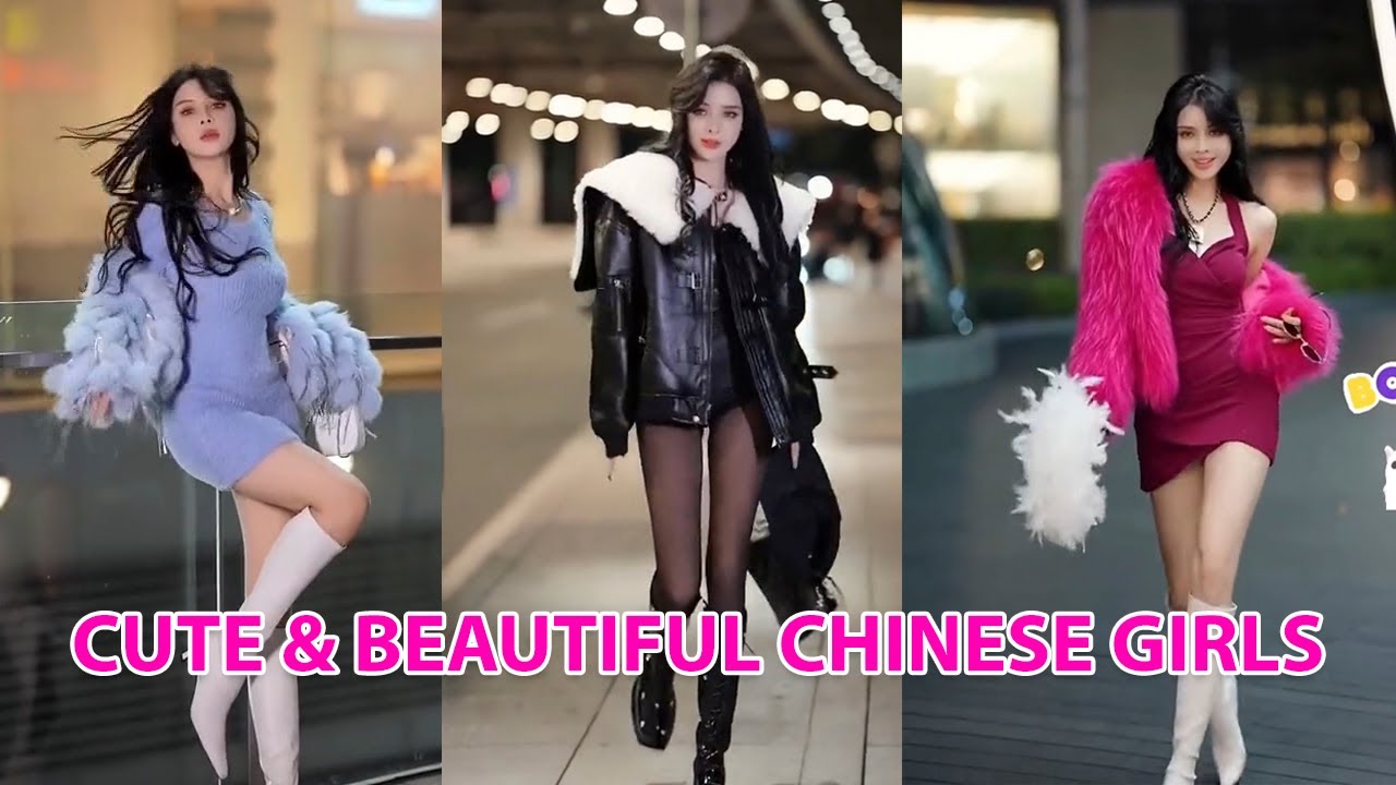 🔥Cute & Beautiful Chinese Girls ~ Chinese Style Street Fashion - YouTube