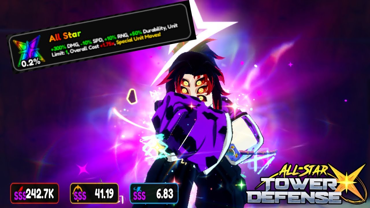 All star Kokushibo Ascend Showcase! | Roblox All Star Tower Defense X ...