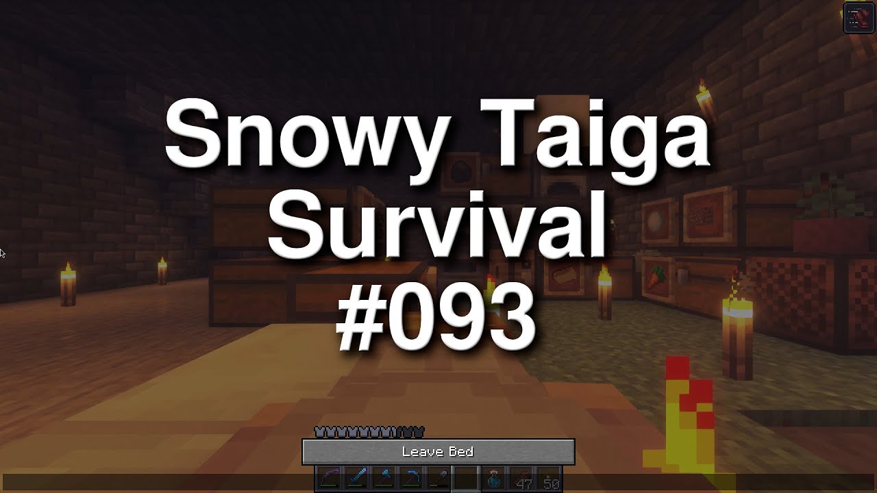 Minecraft Snowy Taiga Survival - #093 - YouTube