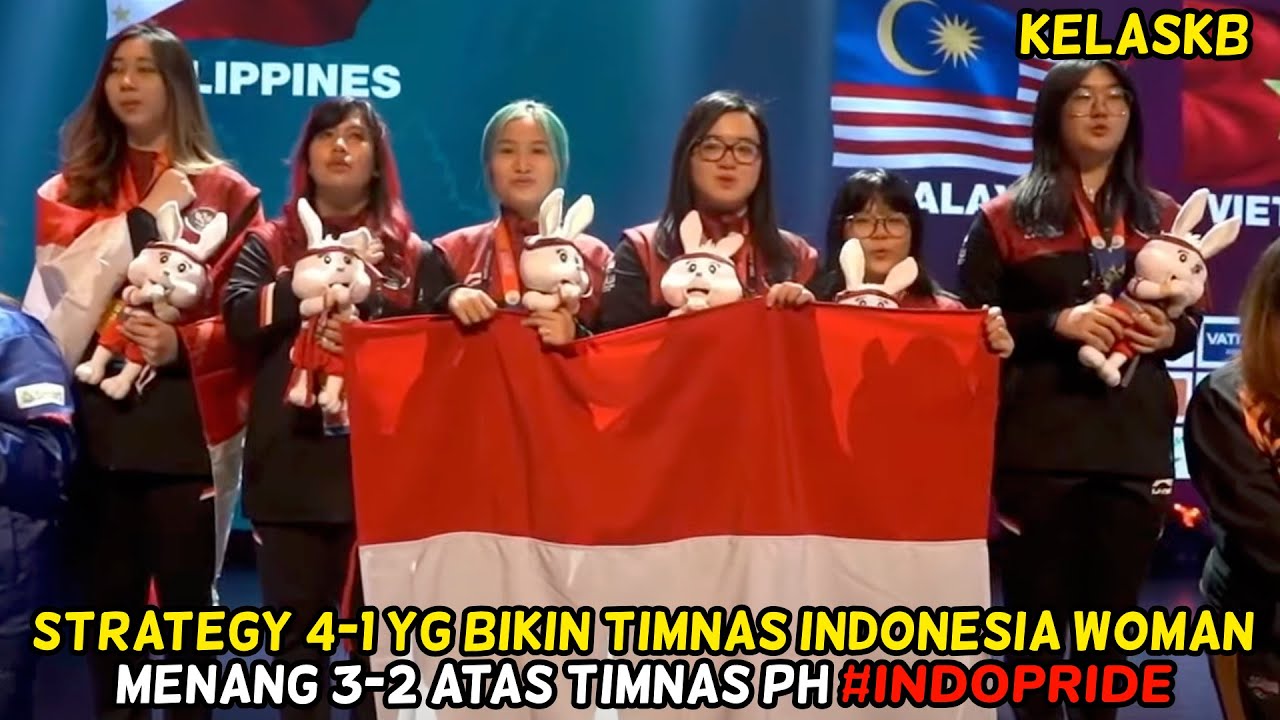CONGRATS AKHIRNYA EMAS UNTUK INDONESIA! BELAJAR CARA MENANG TIM INDO VS ...