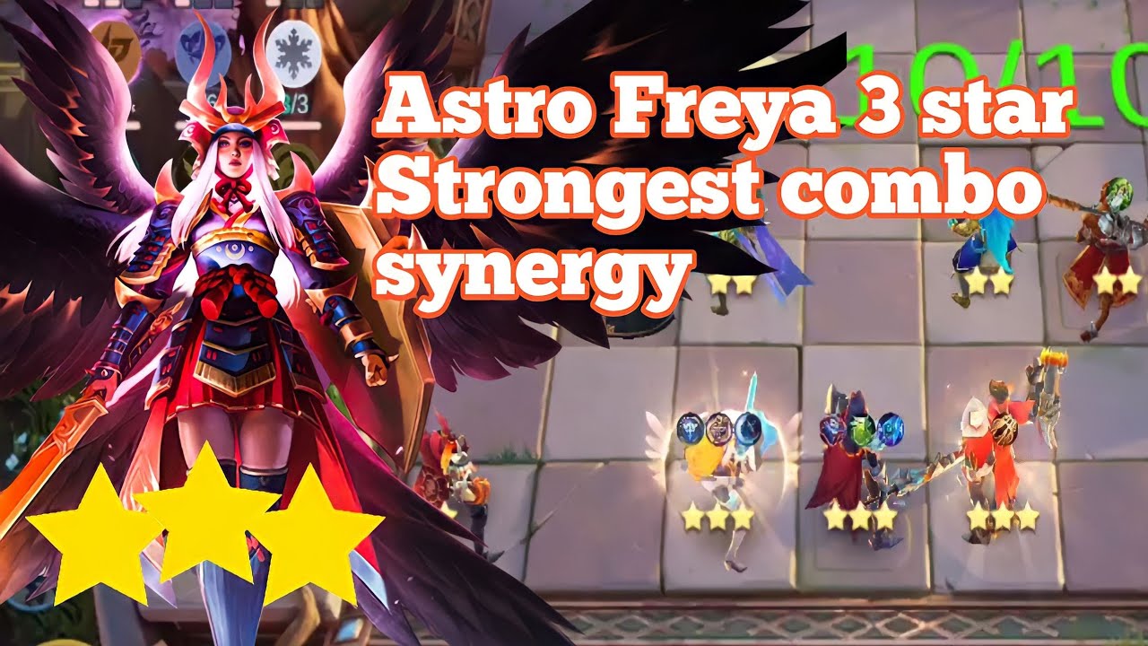 3 star Freya Astro is new strongest combo synergy in magic chess - YouTube