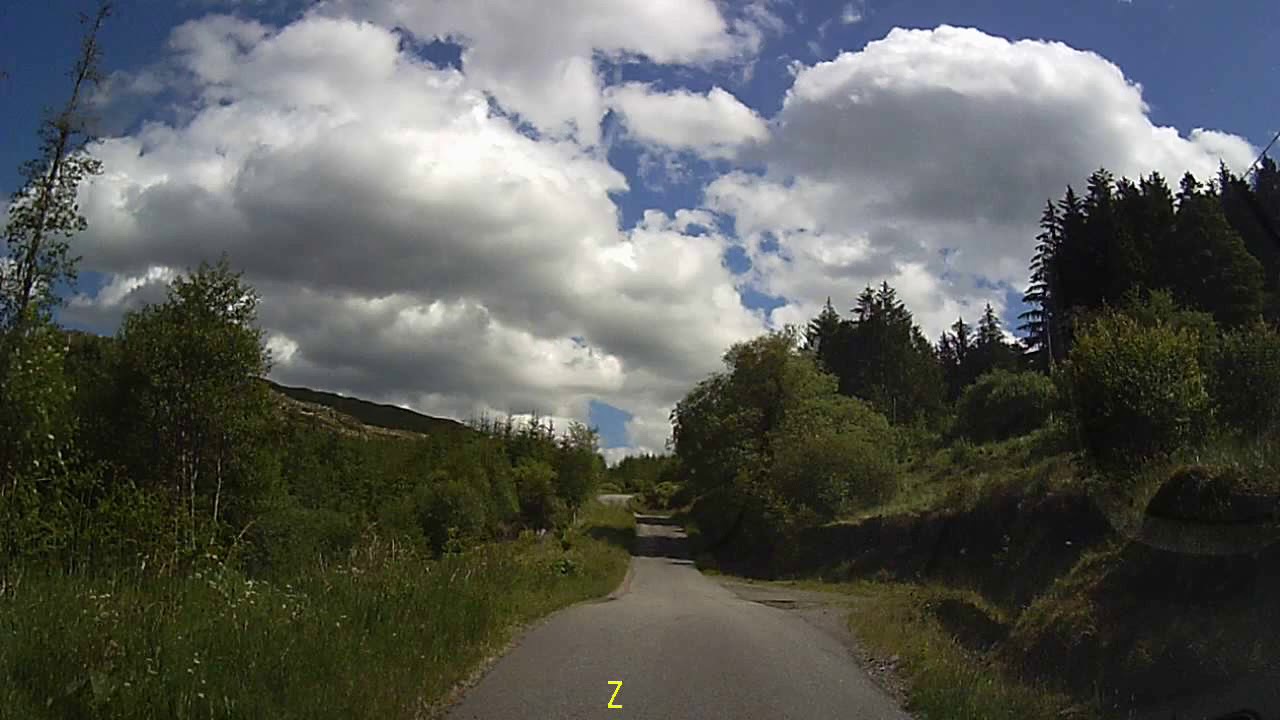 From Kilmelford on track to Taynuilt and magnificent scenery 7 - YouTube