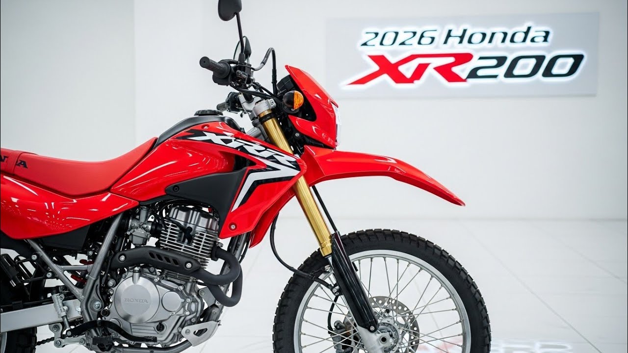 NEW 2026 Honda XR200 – Unbelievable Performance & Stunning New Look ...