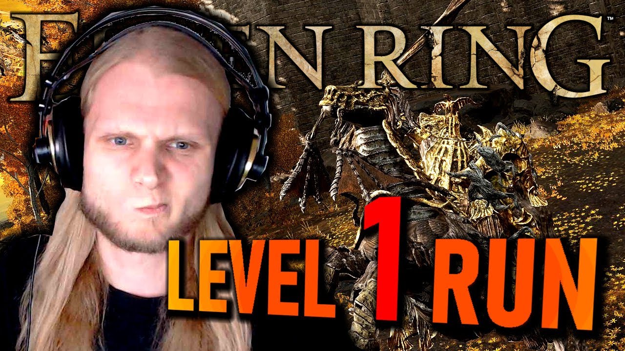 CHOMIK-STATION 5 | ELDEN RING #5 (level 1 challenge gameplay pl) - YouTube