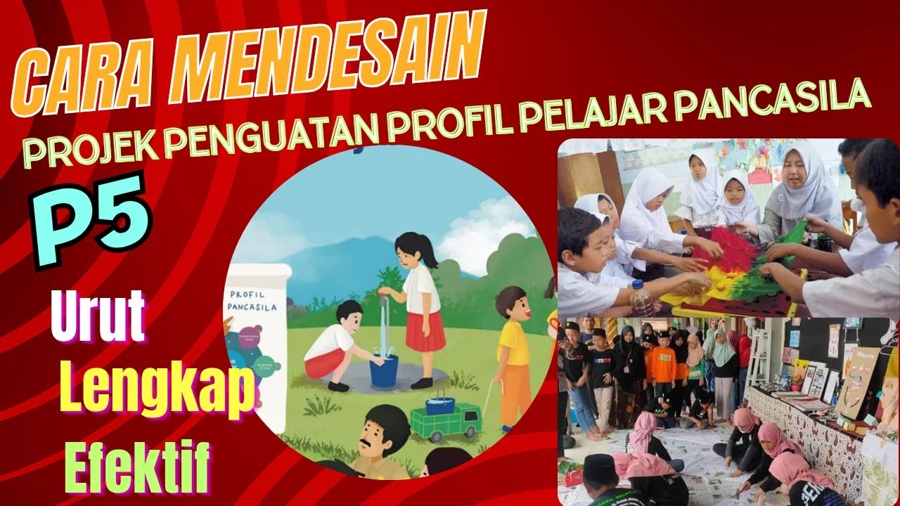 Cara Mendesain Projek Penguatan Profil Pelajar Pancasila (P5) Secara ...