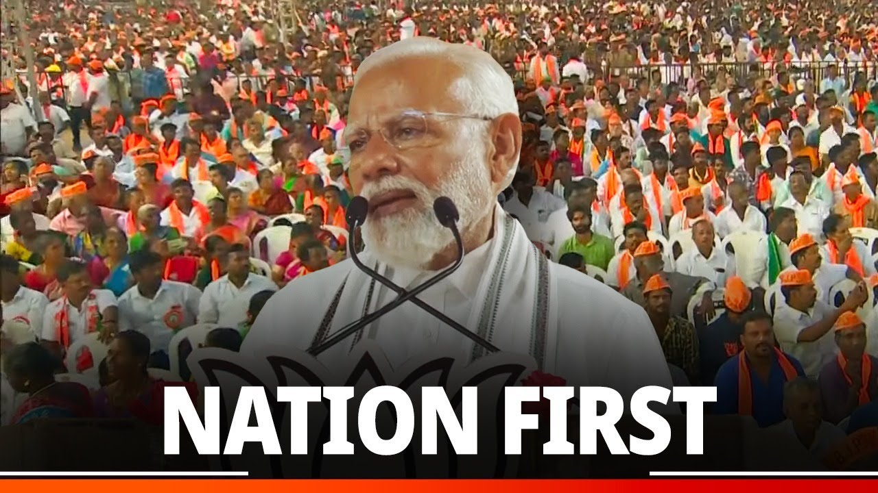 For Modi, it is always 'Nation First': PM Modi - YouTube