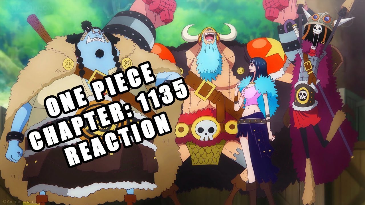 ONE PIECE CHAPTER 1135 REACTION | DRIPPED OUT - YouTube