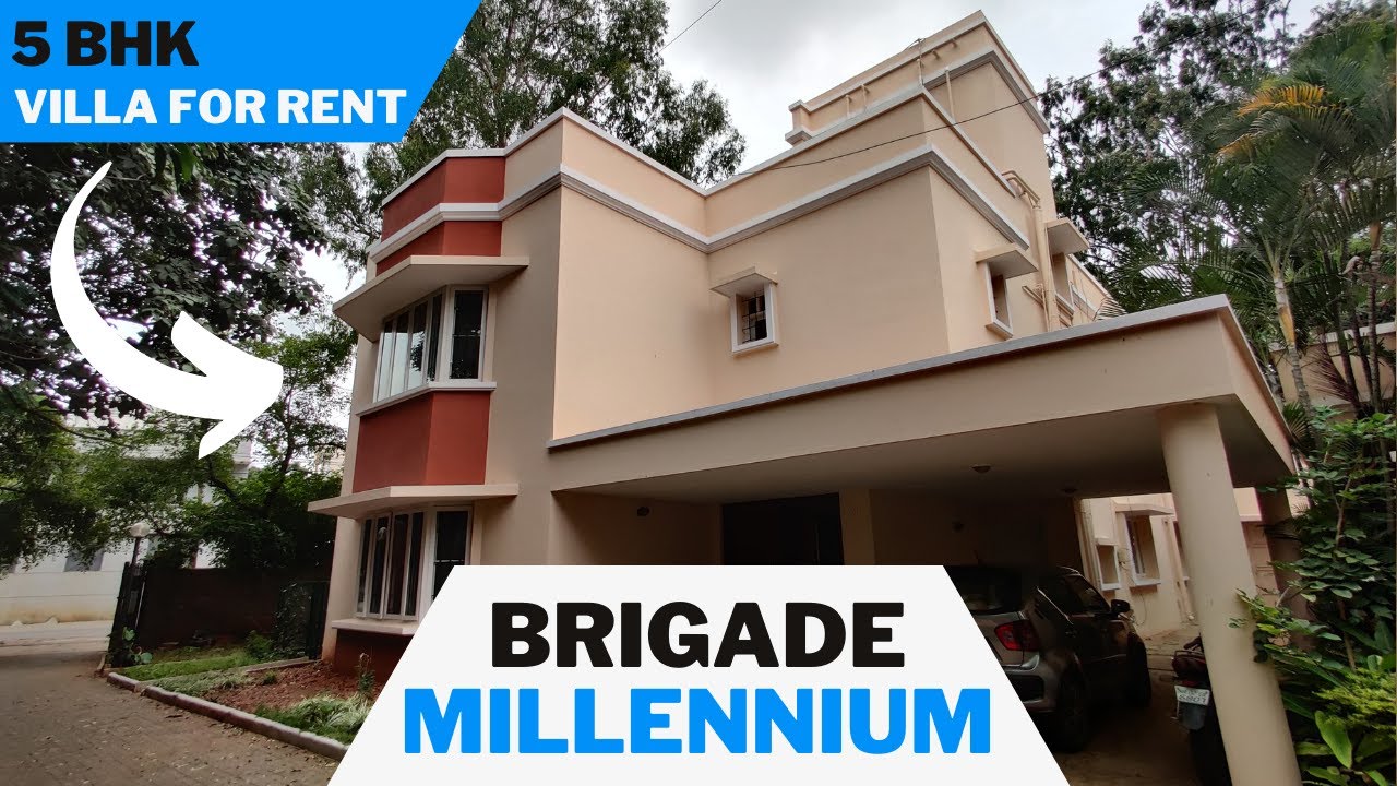 Brigade Millennium Villa | 5 BHK Villa Tour | JP Nagar 7th Phase ...