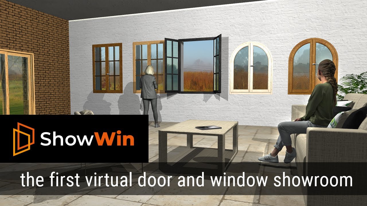 ShowWin - the first virtual door and window showroom - YouTube