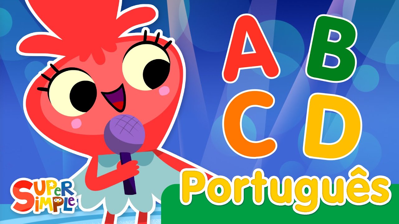 O Alfabeto É Tão Legal | Canções Infantis | Super Simple Português ...