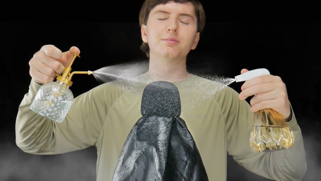 💨 SLOW Pump Spray Bottle Sleep Triggers 💦[ASMR]💦 - YouTube