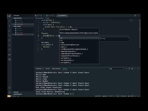 Dart Lexical Scope Type Function | Larnr Education - YouTube