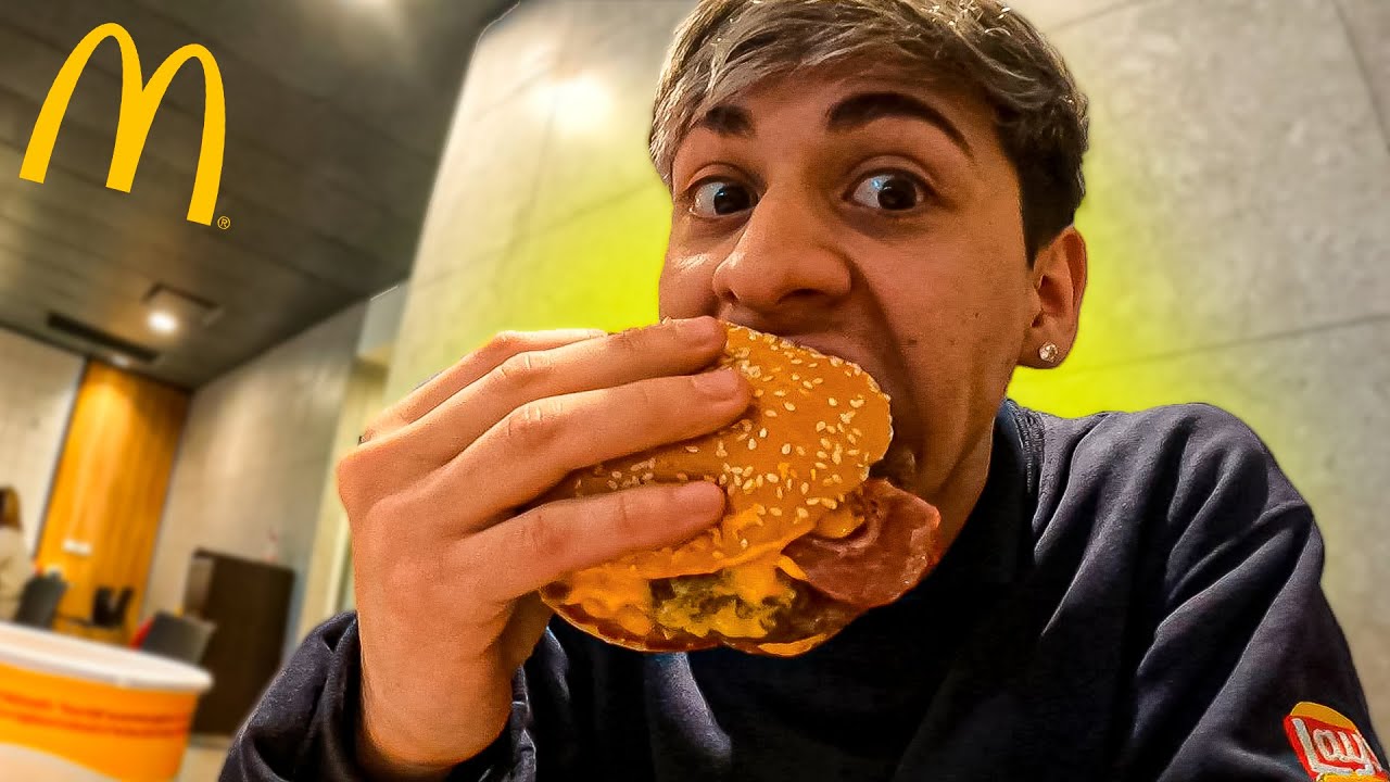 Comiendo en McDonald's por 24 HORAS 🍔 - YouTube