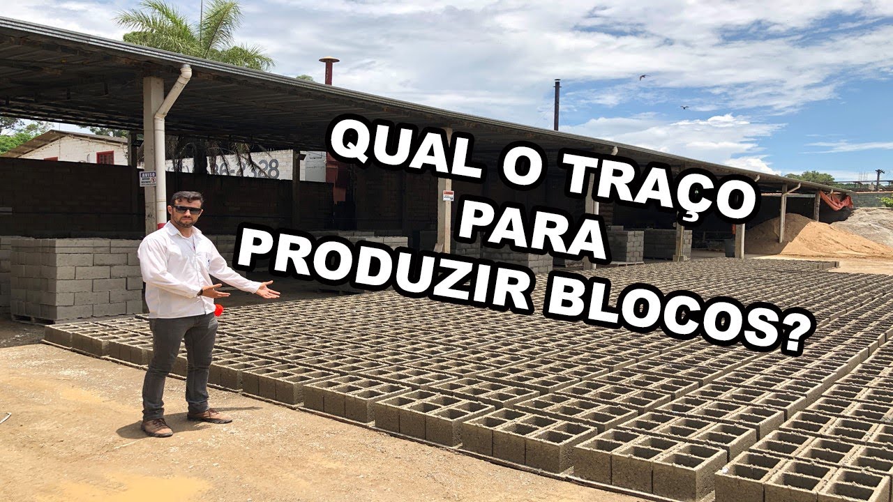 Qual o traço para produzir blocos? - YouTube