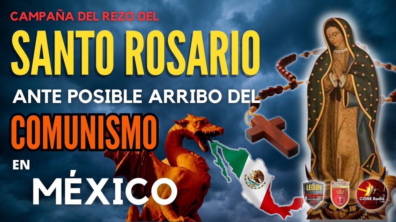 Viernes 12/JUL. Santo Rosario por México y la Paz del Mundo - YouTube