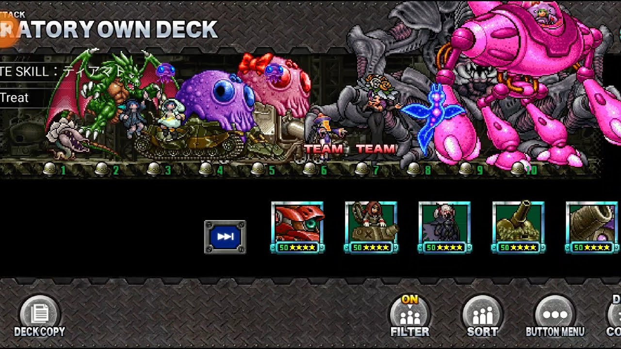 Metal Slug Attack Space Army ALL UNIT 19 / メタルスラッグアタック 宇宙軍 全ユニット 19 ...