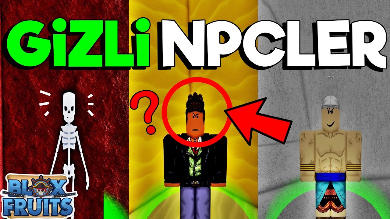 3 GİZLİ SATICI (3 HIDDEN NPCS IN THE FIRST SEA) - Blox Fruits #40 ...