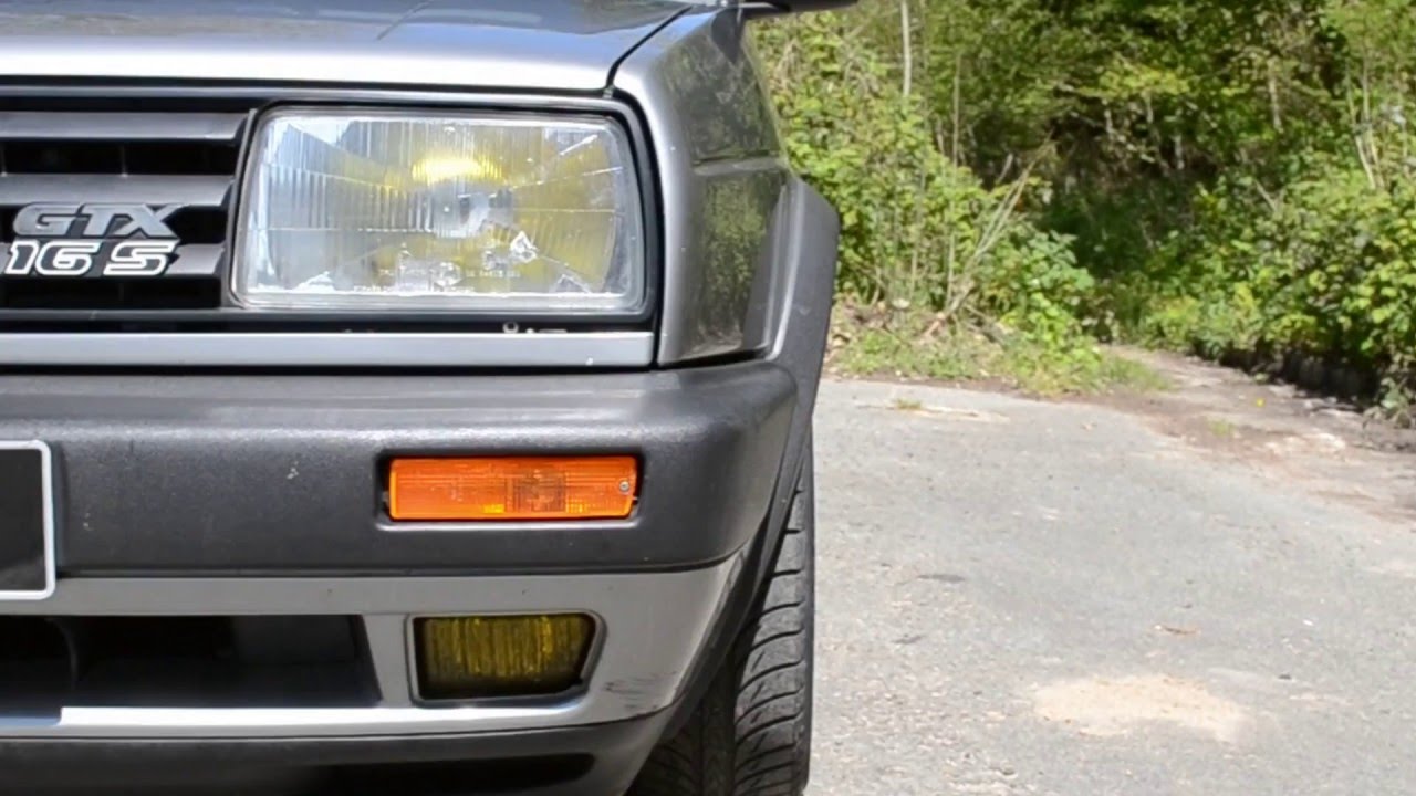 VW Jetta GTX 1989 - YouTube