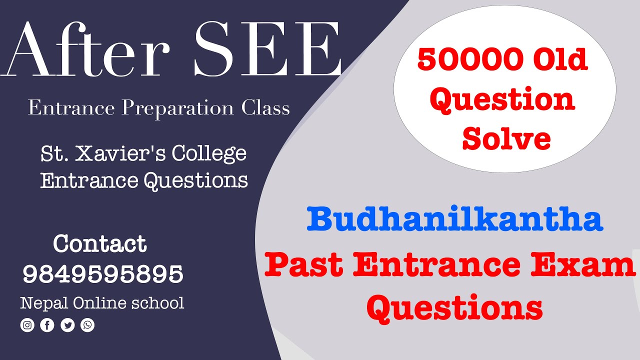 SOS Entrance Exam Questions St Xavier s College Entrance Questions sos-entrance-exam-questions-st-xavier-s-college-entrance-questions