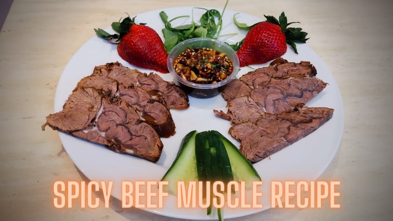 Spicy Beef Muscle Recipe | Homemade by Summy Wong - YouTube