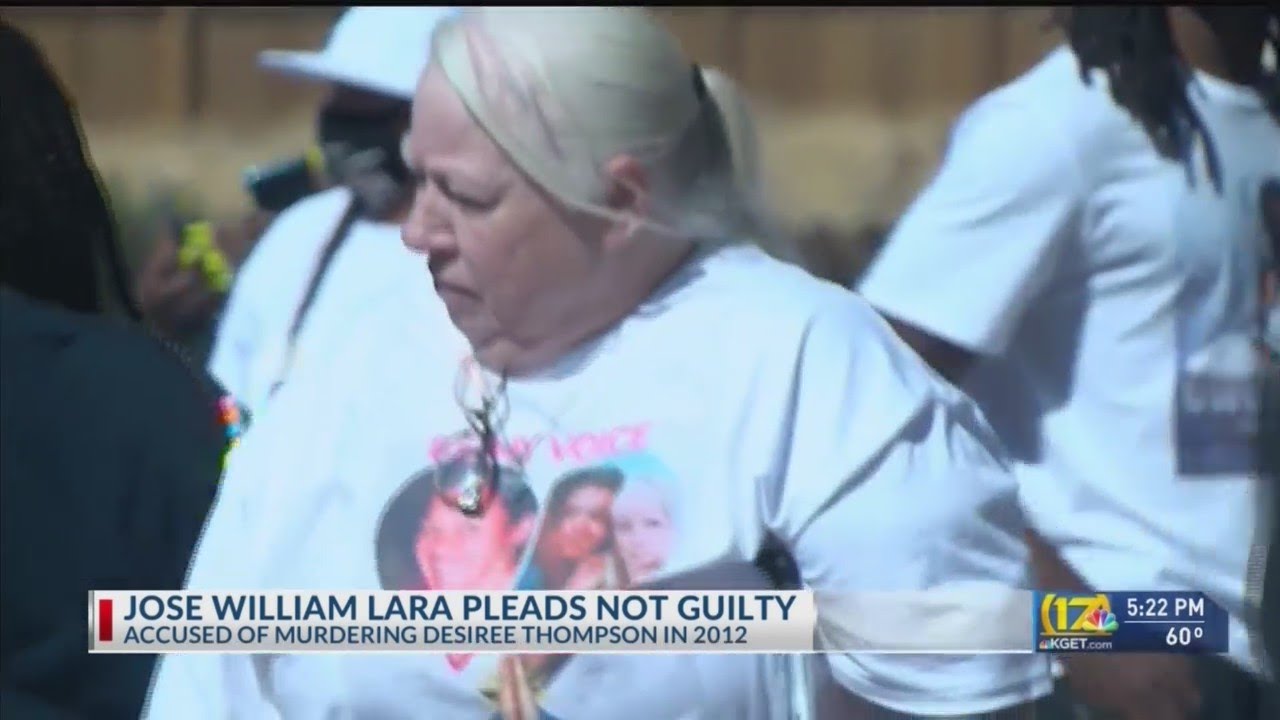 Man accused of murdering Desiree Thompson pleads not guilty - YouTube
