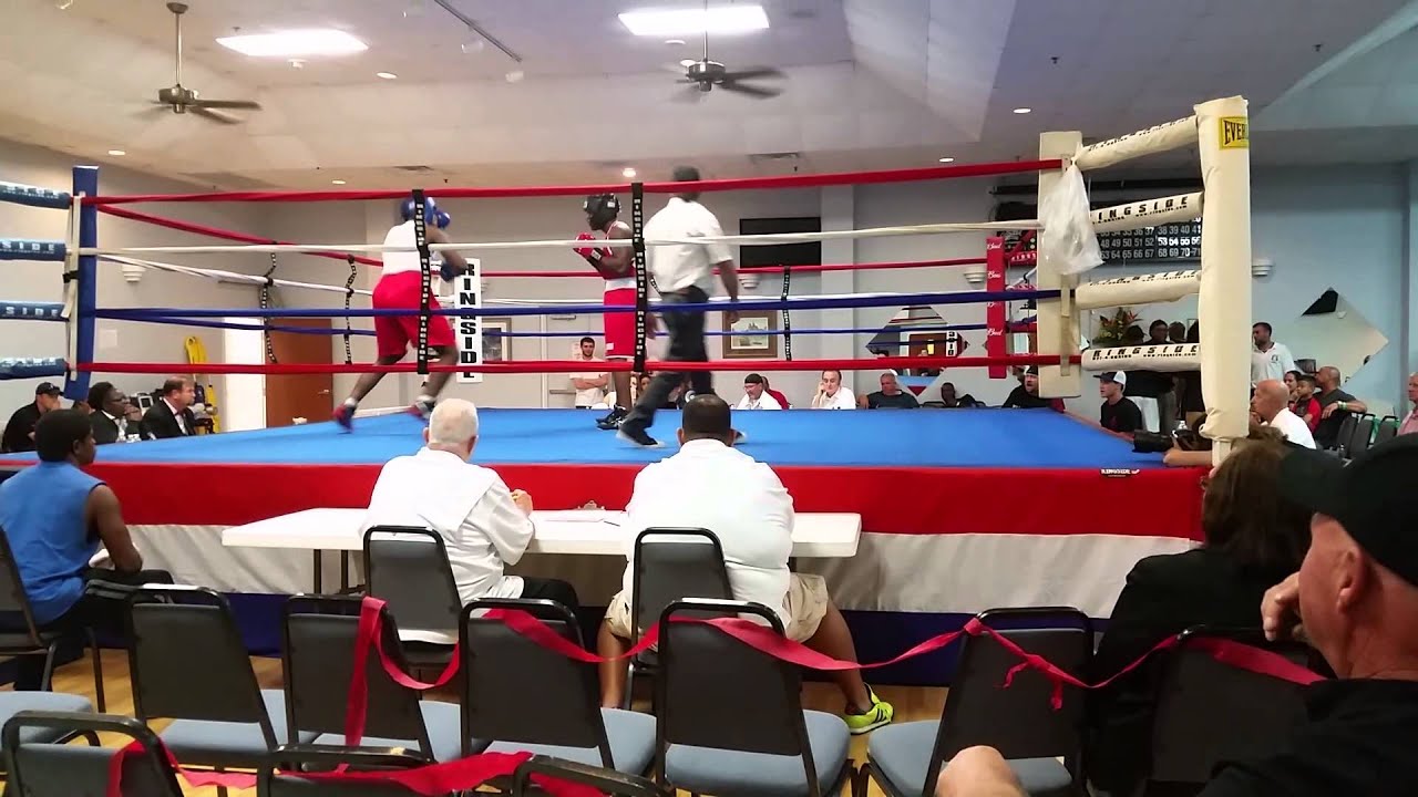 Isaiah Washington usa boxing match 1 Bonita Spring - YouTube