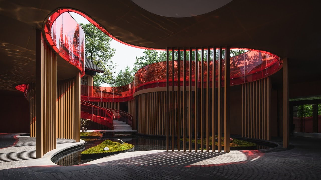 Kuansan Town Restaurant By MUDA-Architects In CHENGDU, CHINA - YouTube
