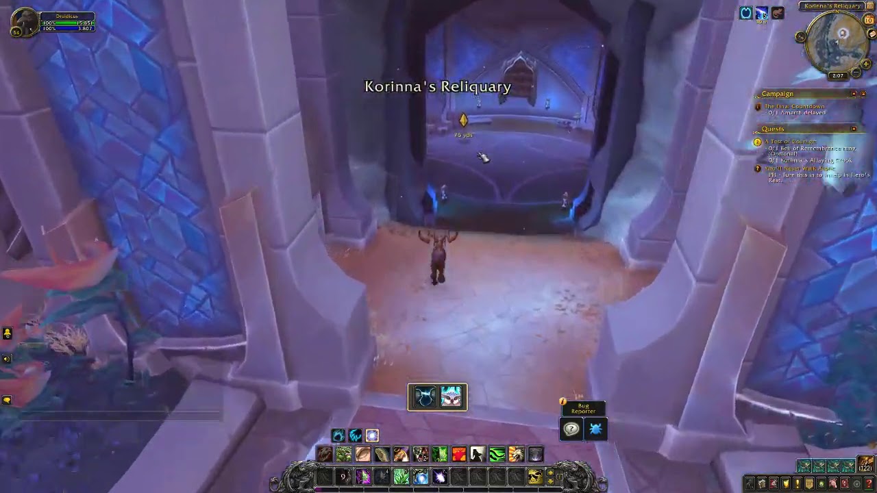 WoW Shadowlands Beta-Bastion is a gorgeous zone! - YouTube