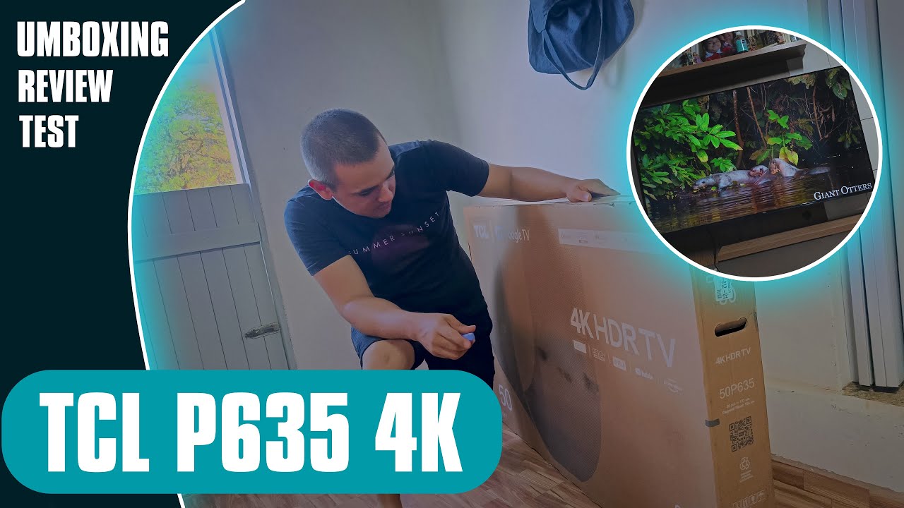 SMART TV TCL P635 4K, VALE APENA? - YouTube