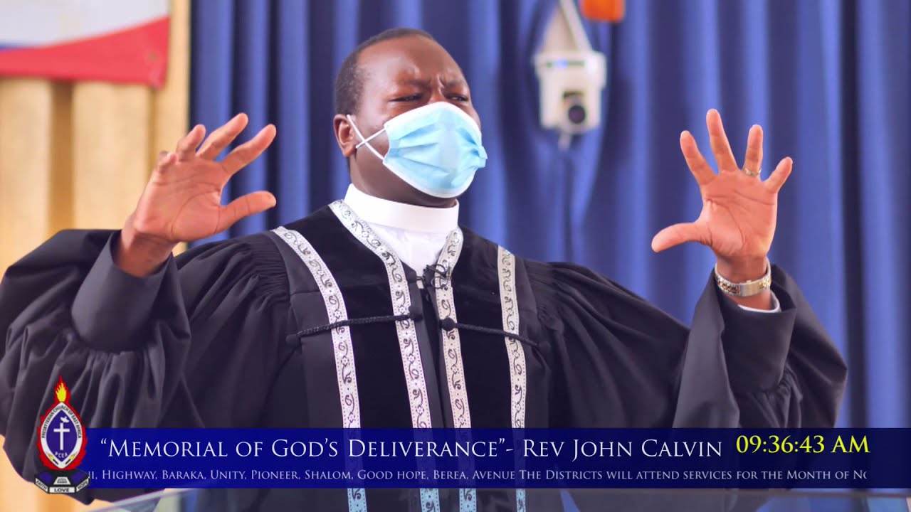 [SERMON] Memorial of God’s Deliverance; Rev. John Calvin Kamau - YouTube
