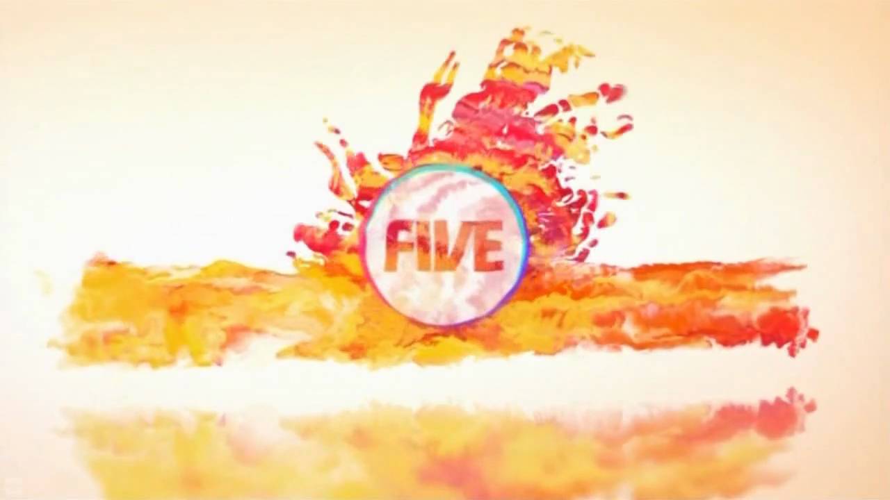 FIVE Ident 2008 - Running Men / Paint (Hi Quality - Hi Res) - YouTube