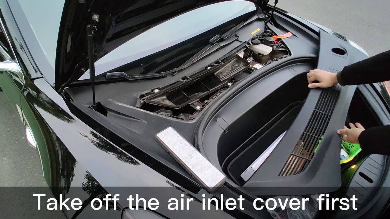 Tesla Model 3 Cabin Air Filter installation video - YouTube