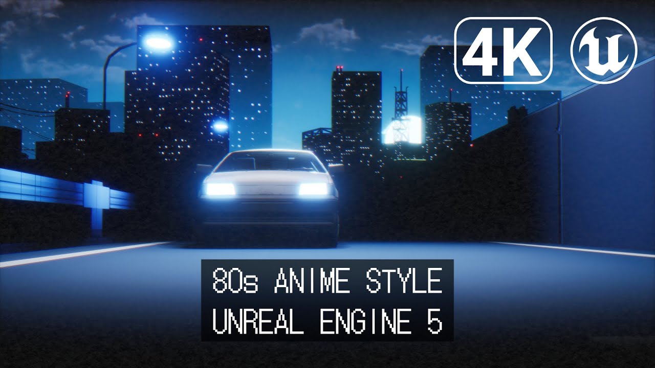80s Anime Style (Unreal Engine 5) Retro Animation - YouTube